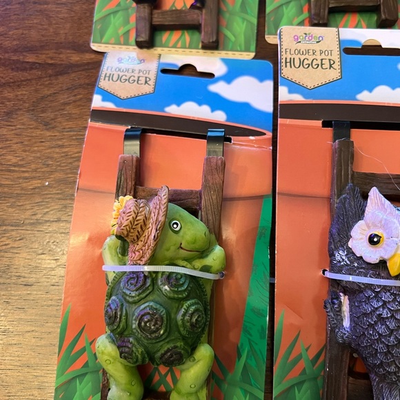 Other | Flower Pot Hugger Adorable Pot Friends Fits All Size Pots ...